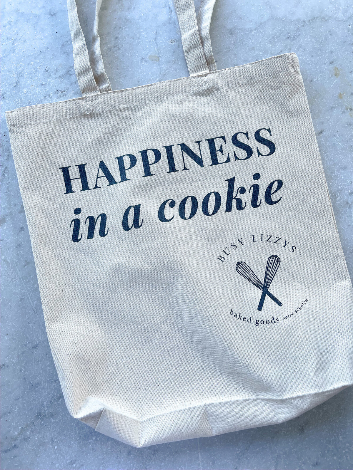 Happiness in a Cookie Tote | Busy Lizzy's Baked Goods
